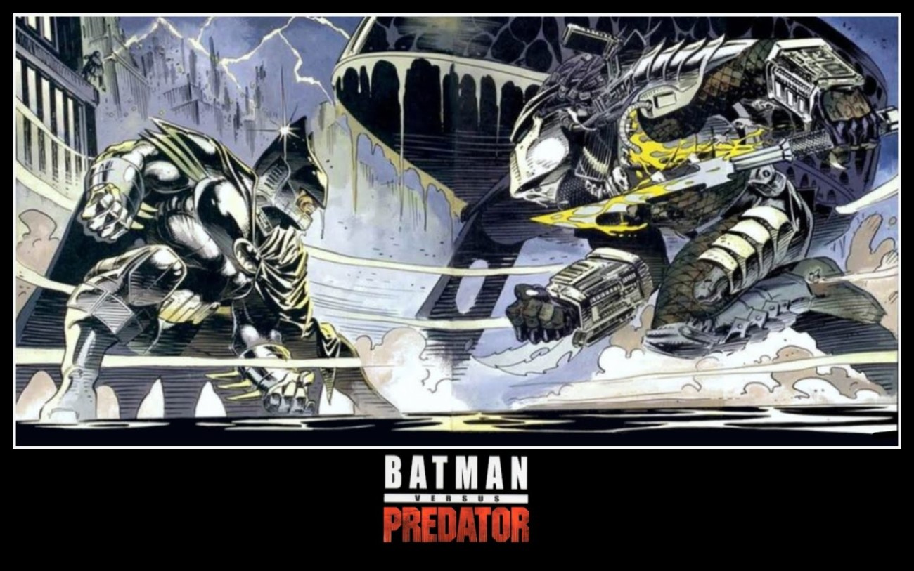 Batman vs Predator (1991) posters – Dangerous Universe