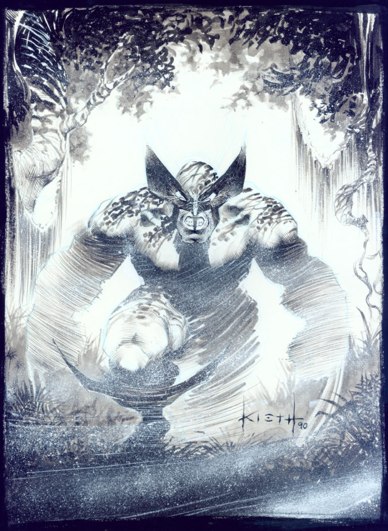 Sam Kieth Wolverine drawing – Dangerous Universe