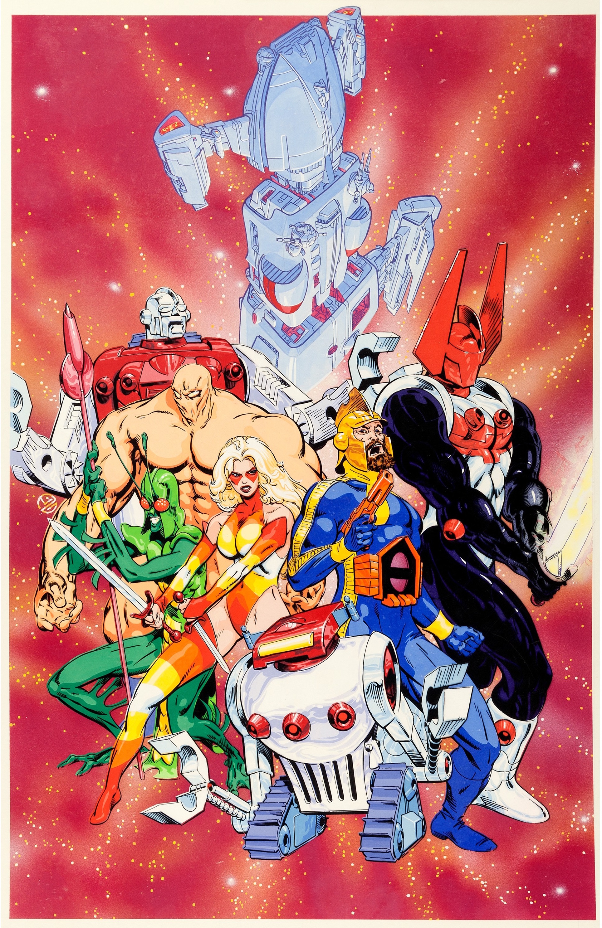 Michael Golden Micronauts illustration – Dangerous Universe